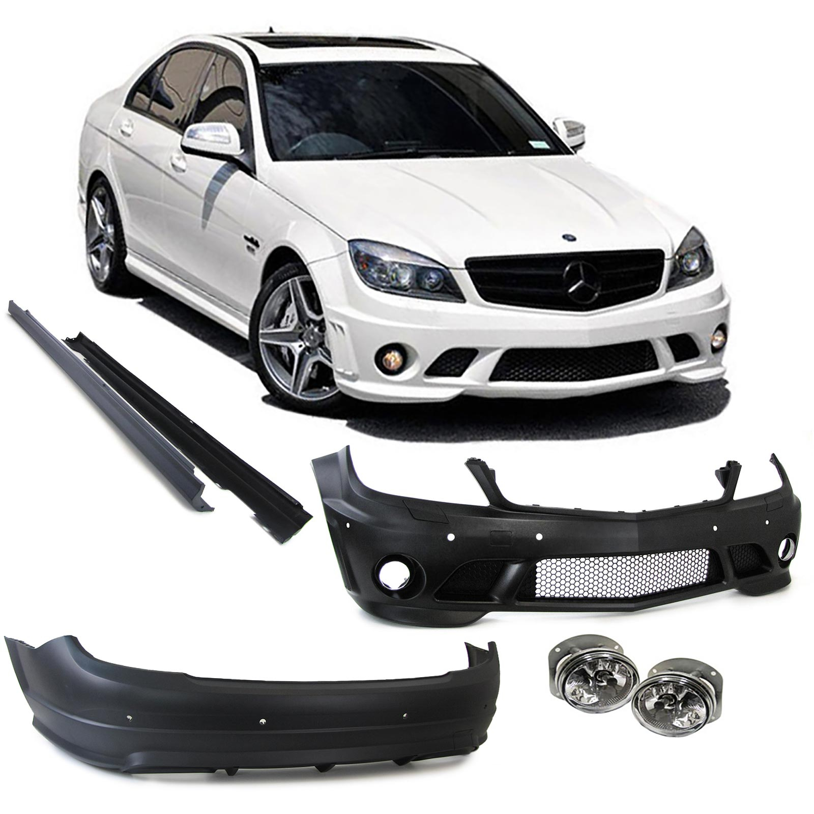 MERCEDES W204 C AMG 63 BODY KIT BODYKIT SET BRANIKA - AUTOPROM.ba